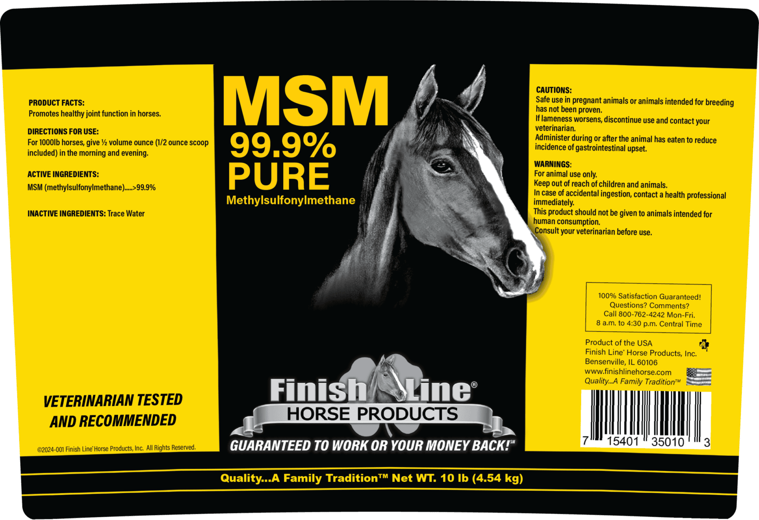 MSM - Finish Line® Horse Products, Inc