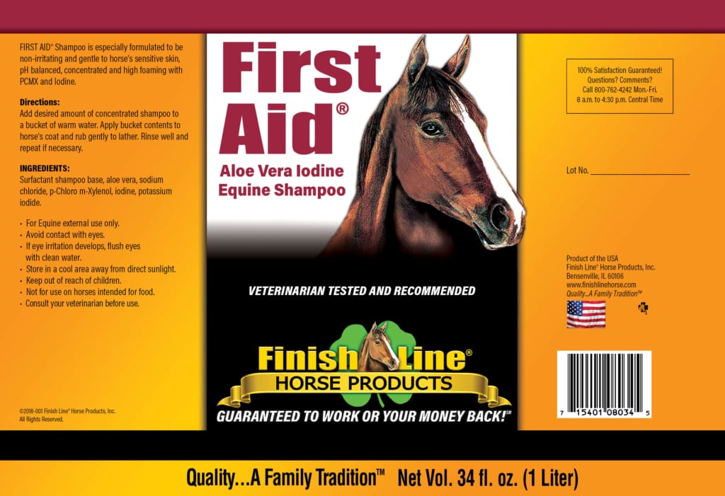 First Aid® Shampoo - Finish Line® Horse Products, Inc