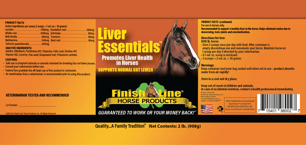 Liver Essentials™ - Finish Line® Horse Products, Inc