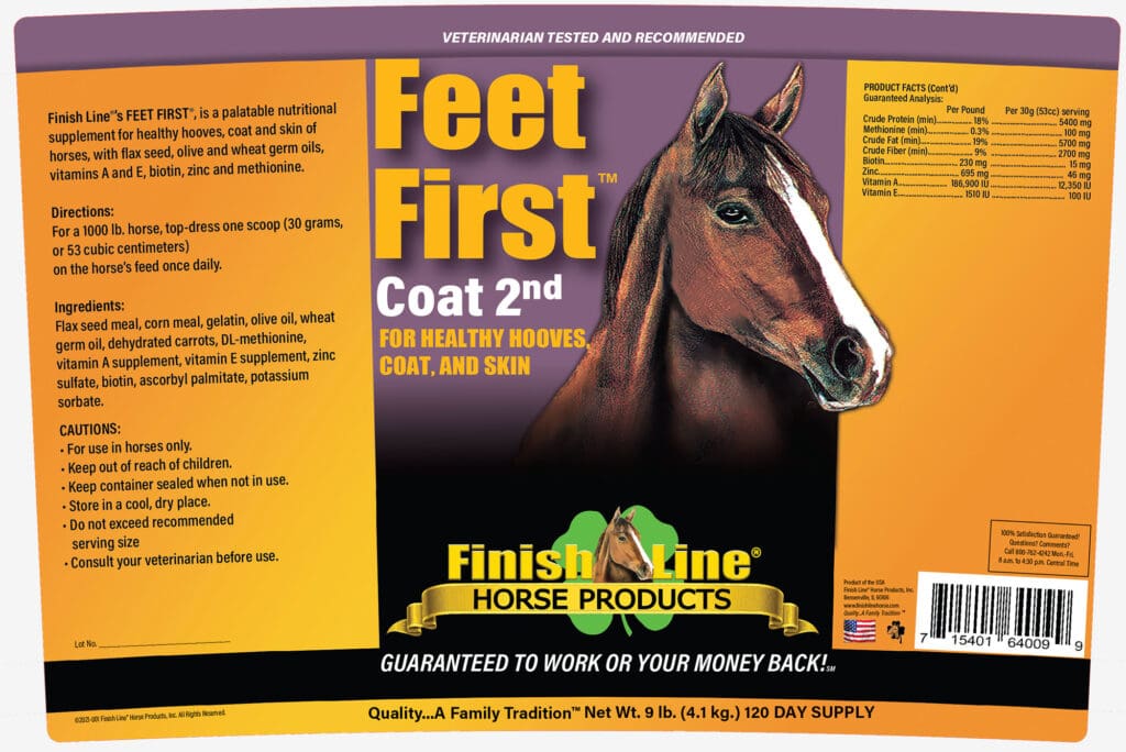 Feet First® Coat 2nd - Finish Line® Horse Products, Inc