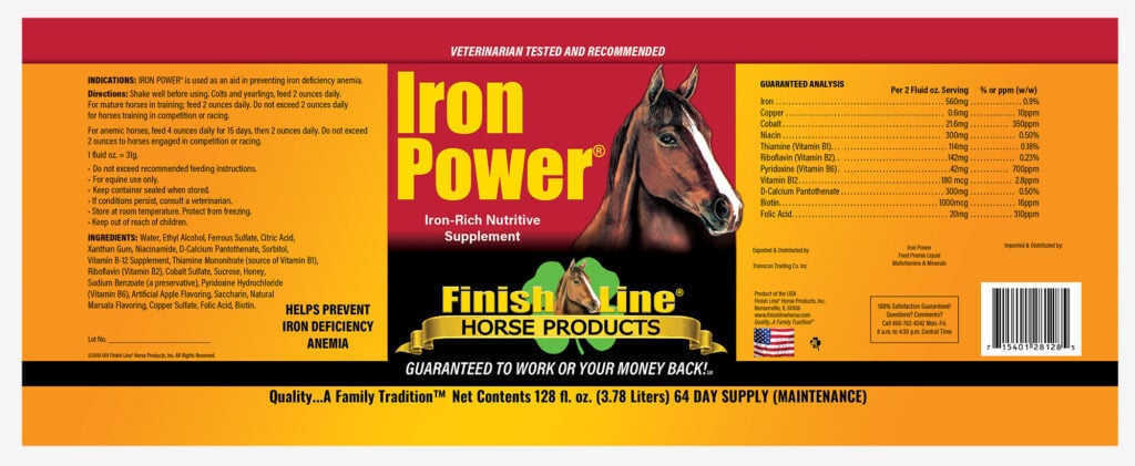 Iron Power® - Finish Line® Horse Products, Inc
