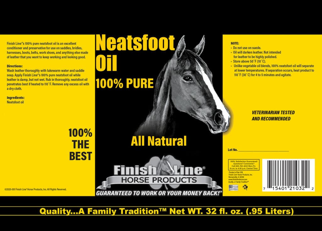 Neatsfoot Oil - Finish Line® Horse Products, Inc