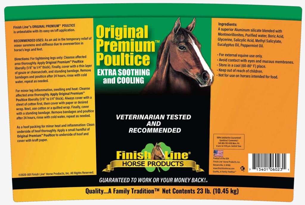 Original Premium™ Poultice - Finish Line® Horse Products, Inc