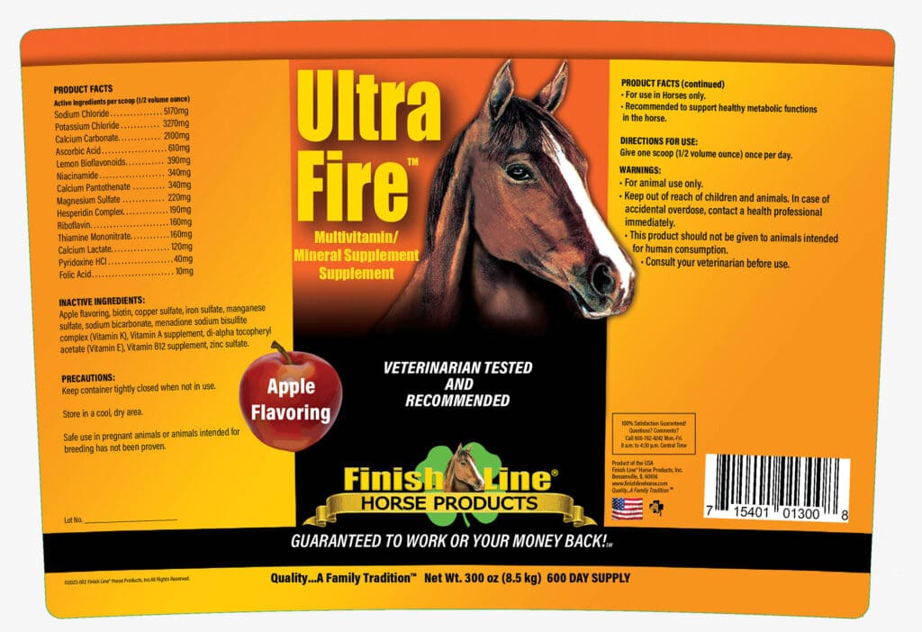 Ultra Fire™ - Finish Line® Horse Products, Inc
